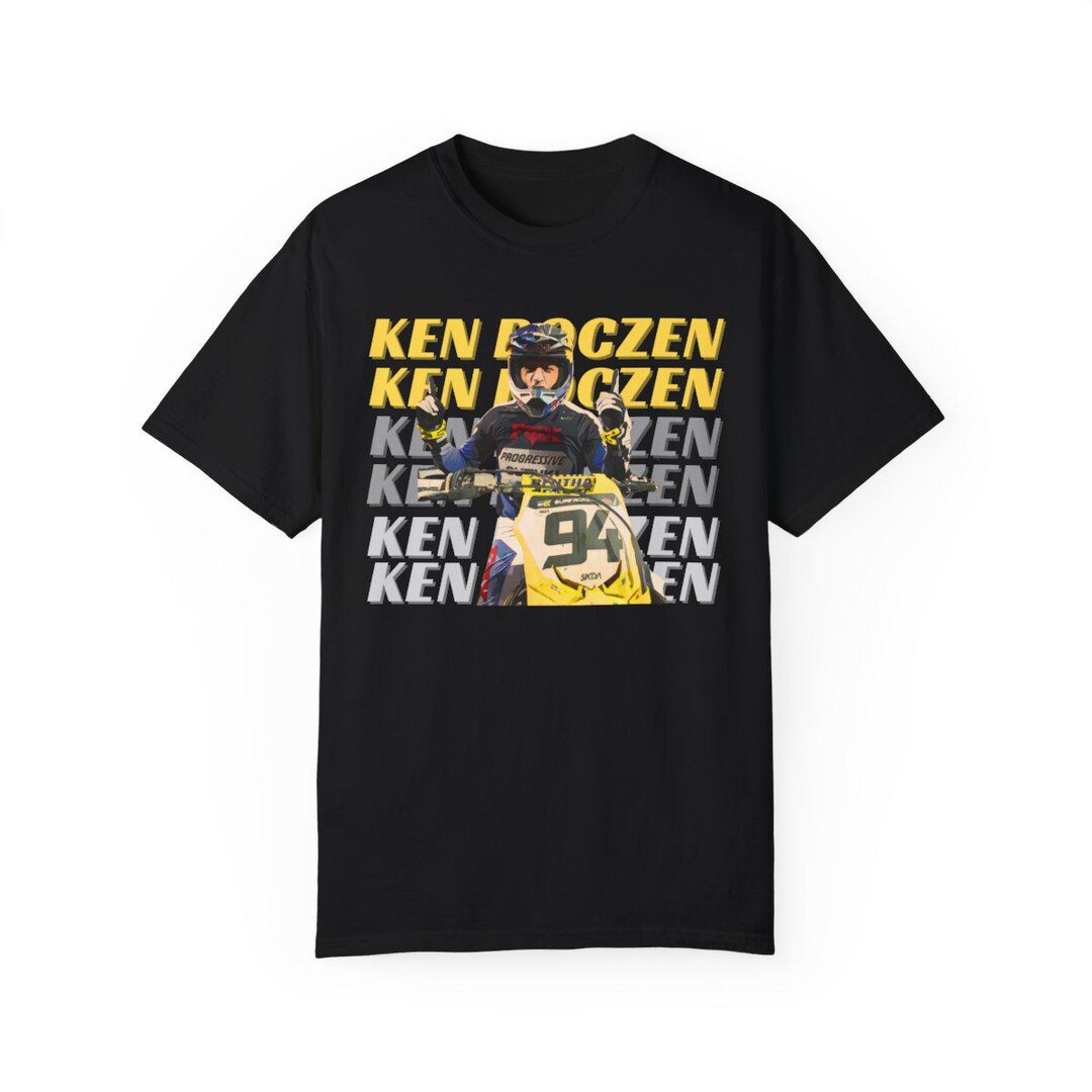 Ken Roczen Kickstart Kenny Fan Unisex Garment-dyed T-shirt, Supercross ...