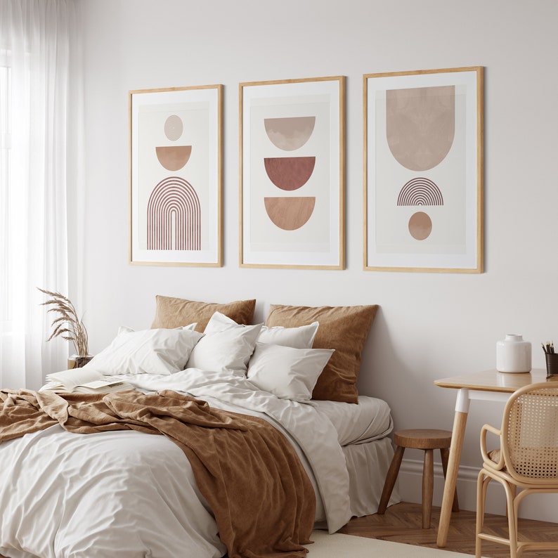 Mid Century Modern Wall Art Boho Wall Decor Printable Wall Art Minimalist Art Print Wall Decor ...