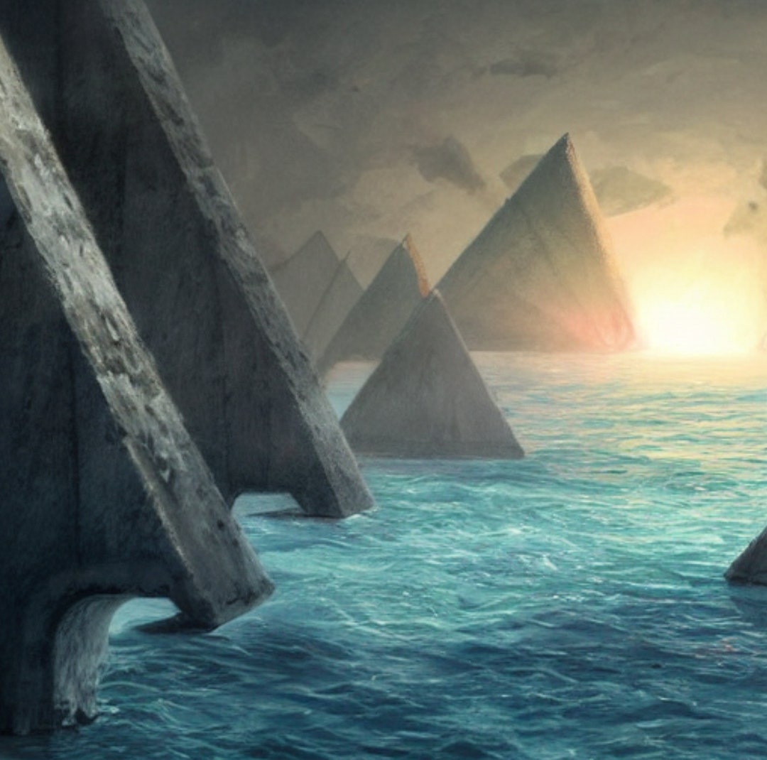 The Bermuda Triangles - Etsy