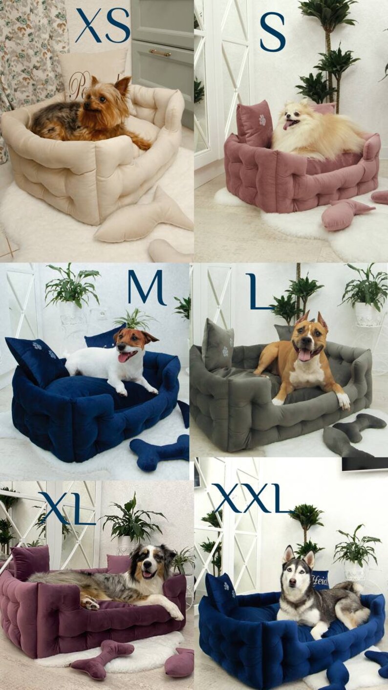 Cozy Orthopedic Dog Bed|washable Dog Bed|premium Cat Dog Bed|large Dog ...