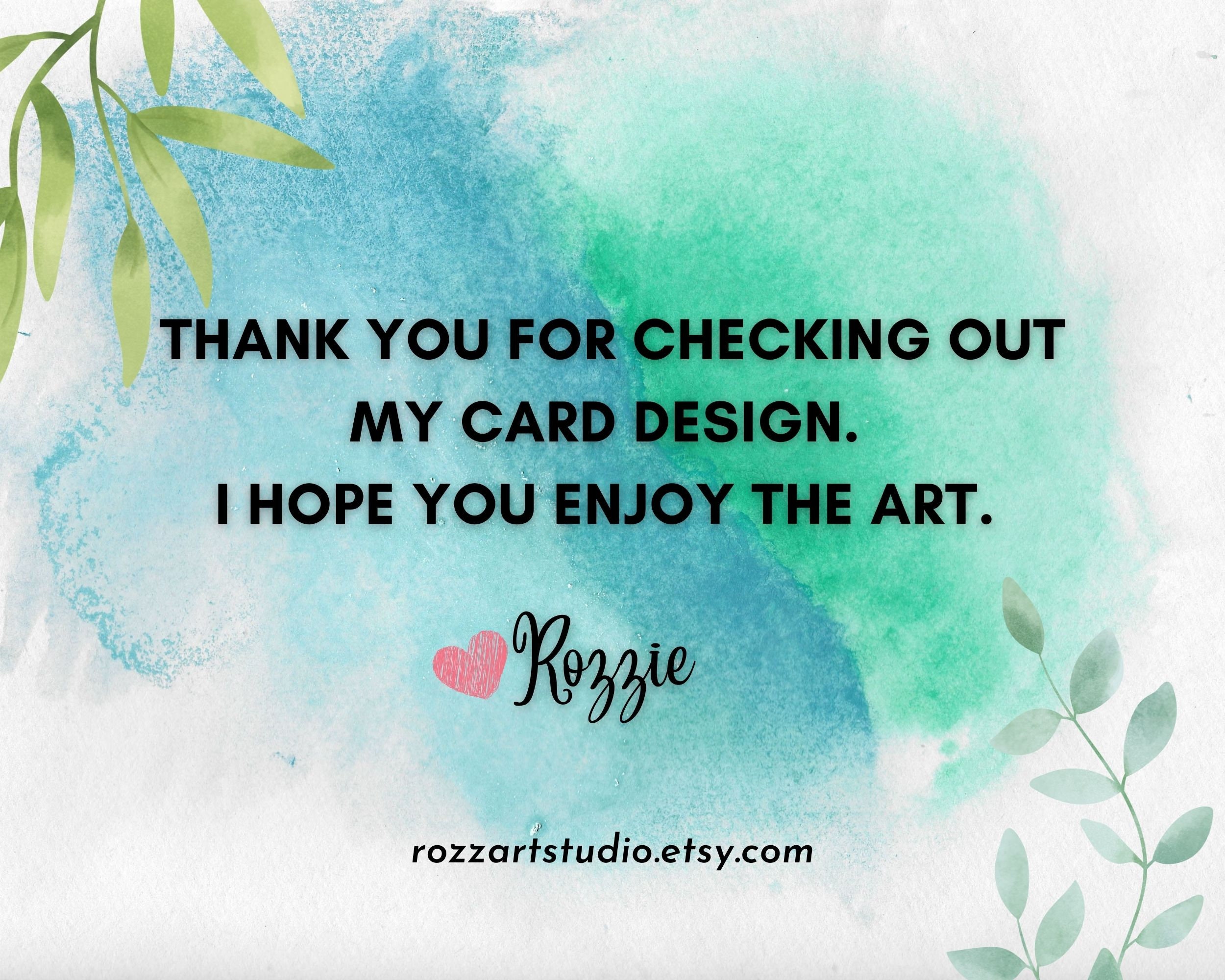 Thank You Cards, Editable Template - Etsy