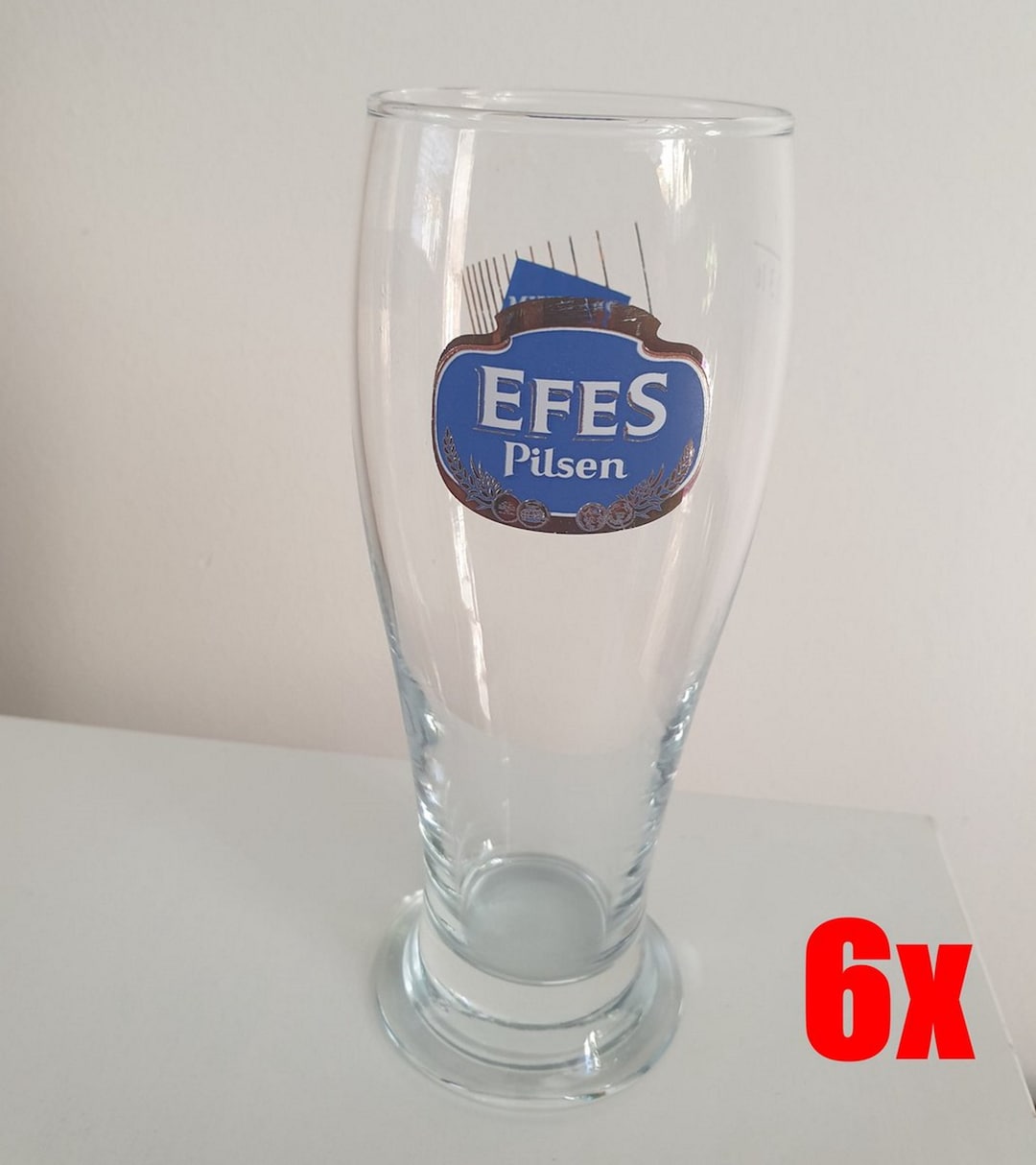 Paşabahçe Efes Pilsen Premium Beer Glass 31 Cl 6x - Etsy