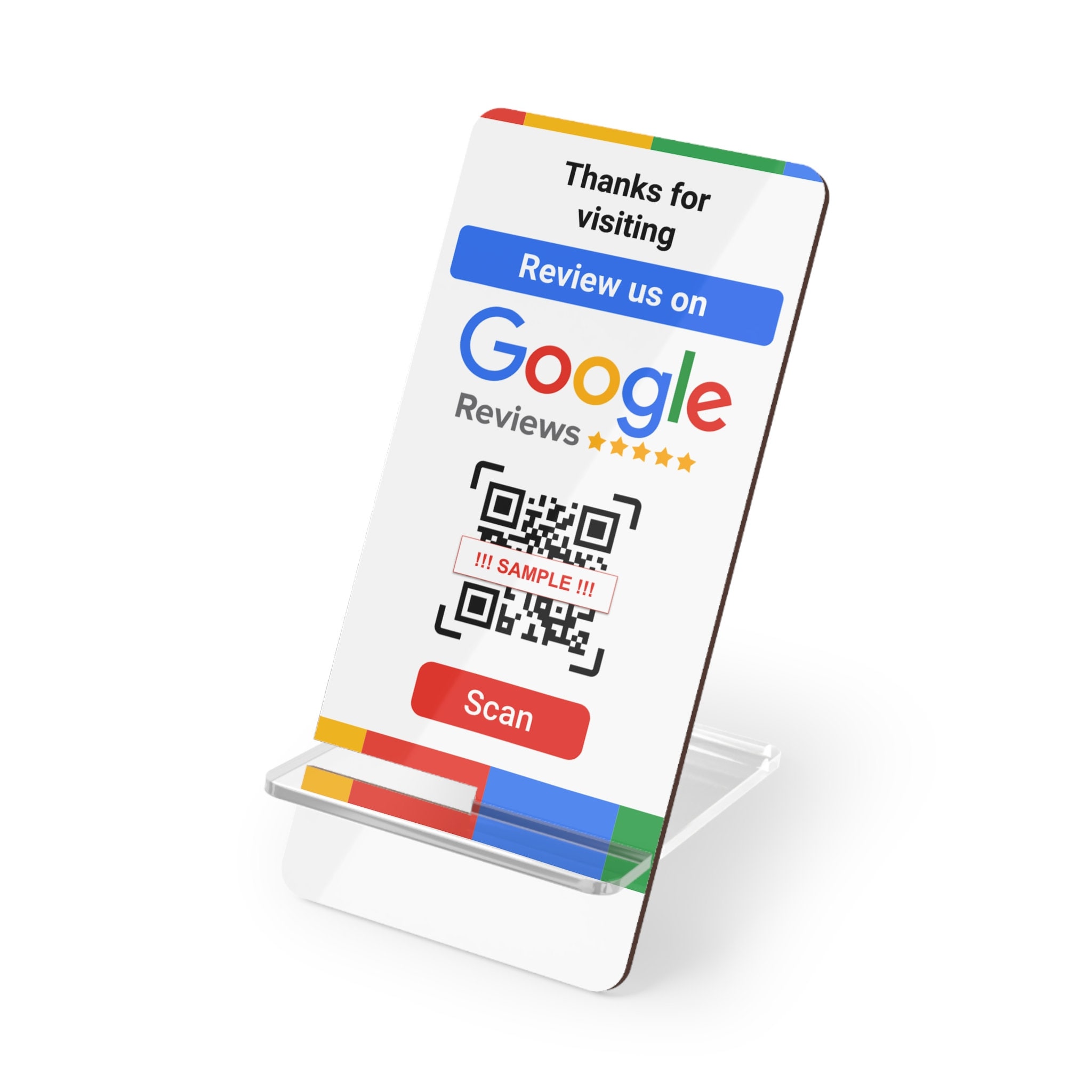 Google Review Stand NFC Standgoogle Review Sign Instant Customer ...