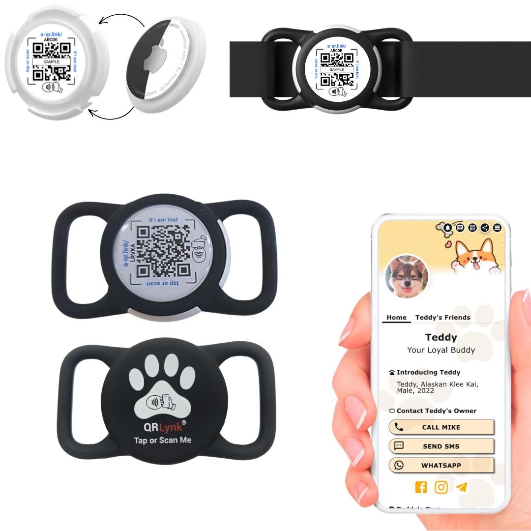 Tap NFC Pet ID Tags -dog Tag QR Code- Cat Id Tag With Qr Code- Food ...