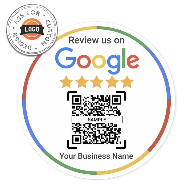 Google Review Sign - Etsy