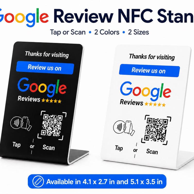 Nfc Plate Qr Code - Etsy