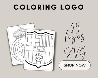 Barcelona Logo Coloring Pages