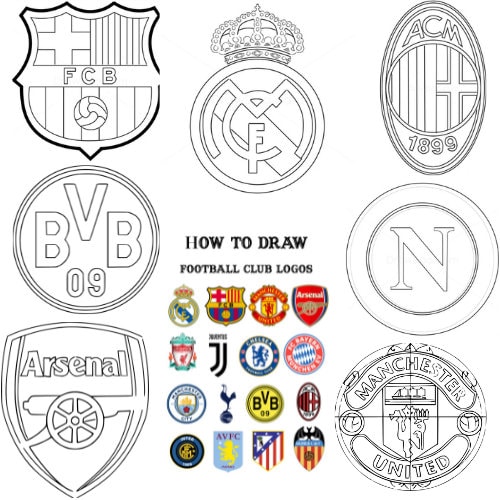 How To Draw Football Logos