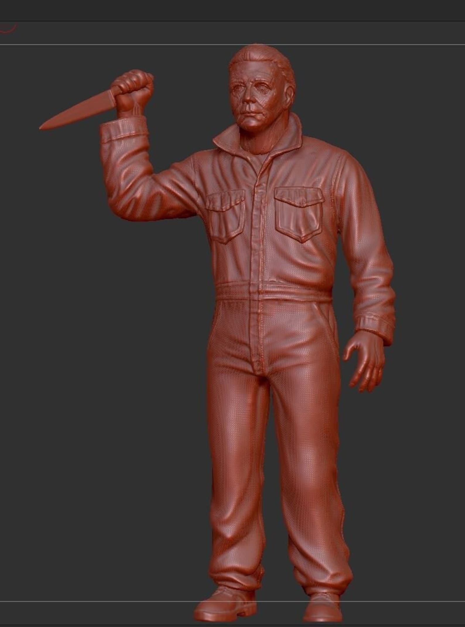 Michael_myers_full Body Figure .stl Files ( Halloween_movie) - Etsy