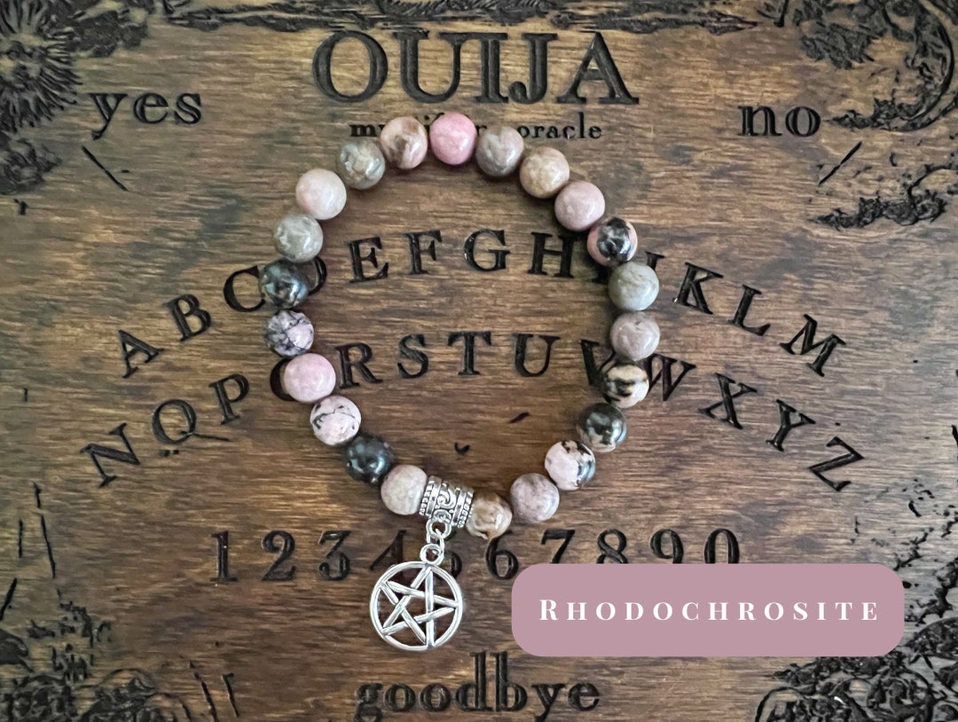 Pentacle Bracelet, Pentagram Bracelet, Wiccan Bracelet, Pagan Bracelet ...