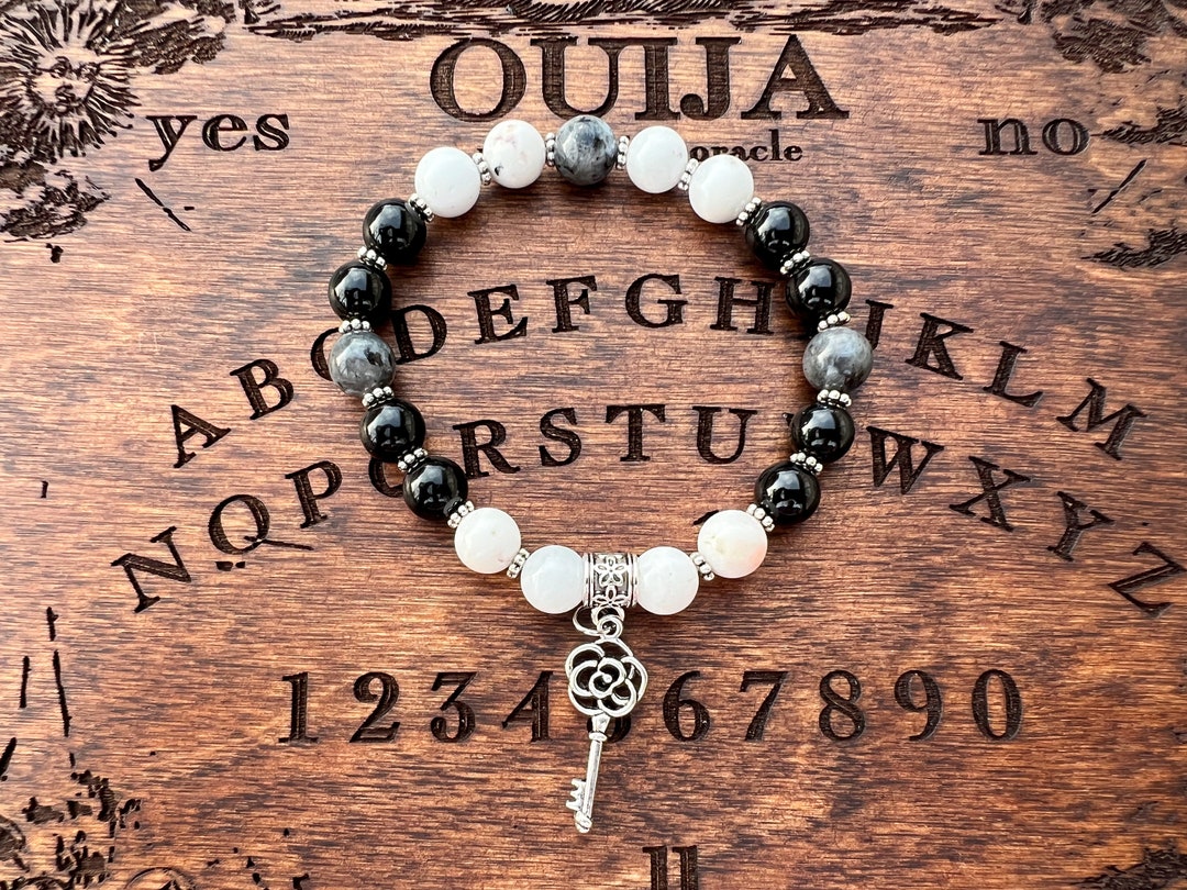 Hecate Bracelet, Hekate Bracelet, Triple Moon Goddess, Wiccan Bracelet ...