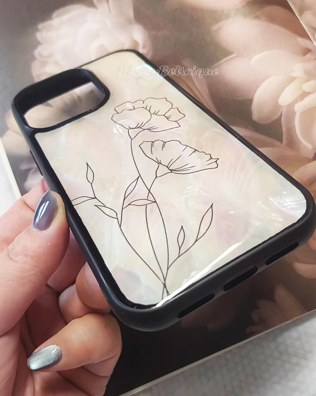 Real Abalone Sea Shell iPhone Case: Iridescent Mother of Pearl Cover - Etsy