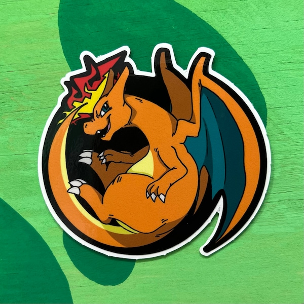 Charizard Sticker - Etsy