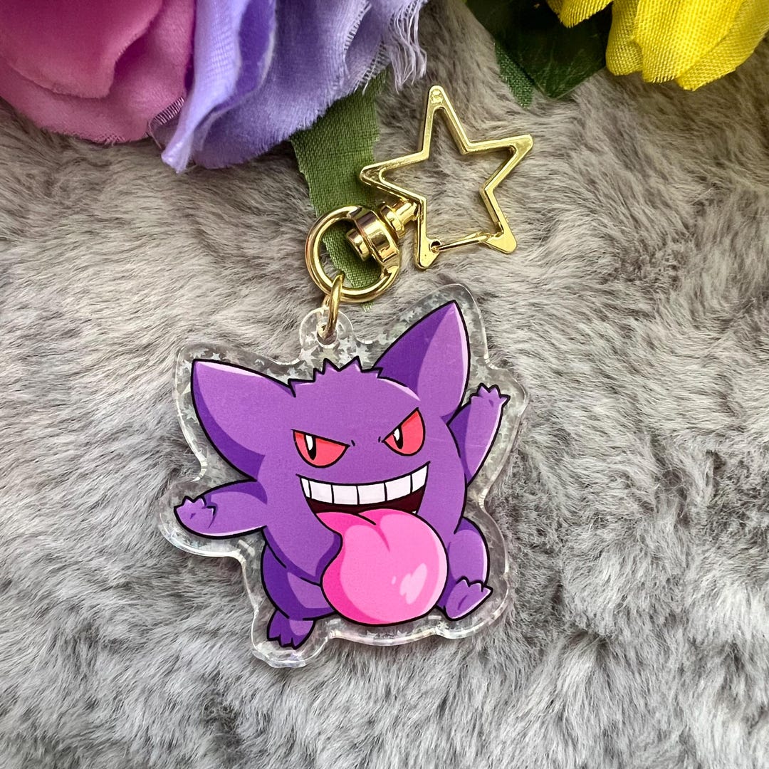 Gengar Keychain - Etsy