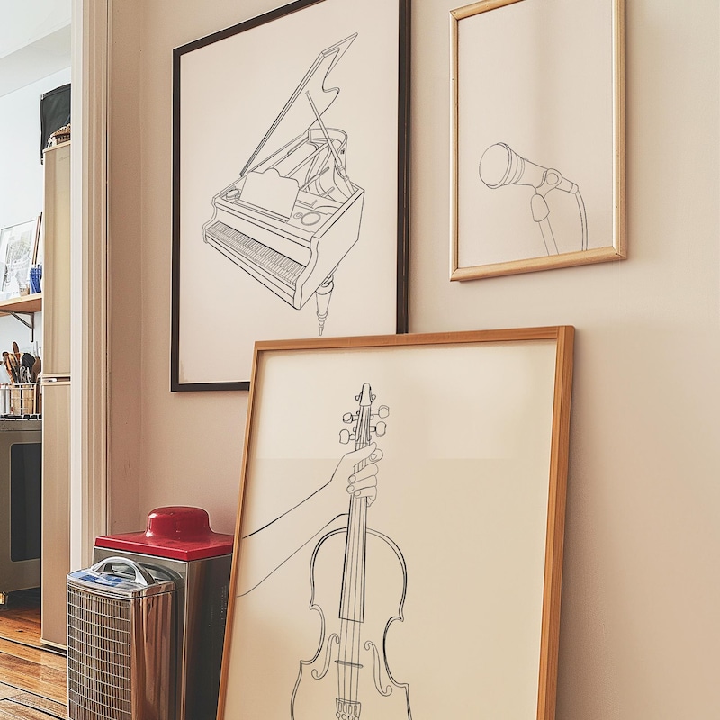 Musical Artwork - Etsy
