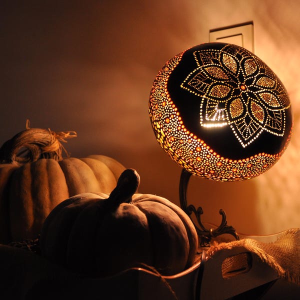 Calabash Lamp - Etsy