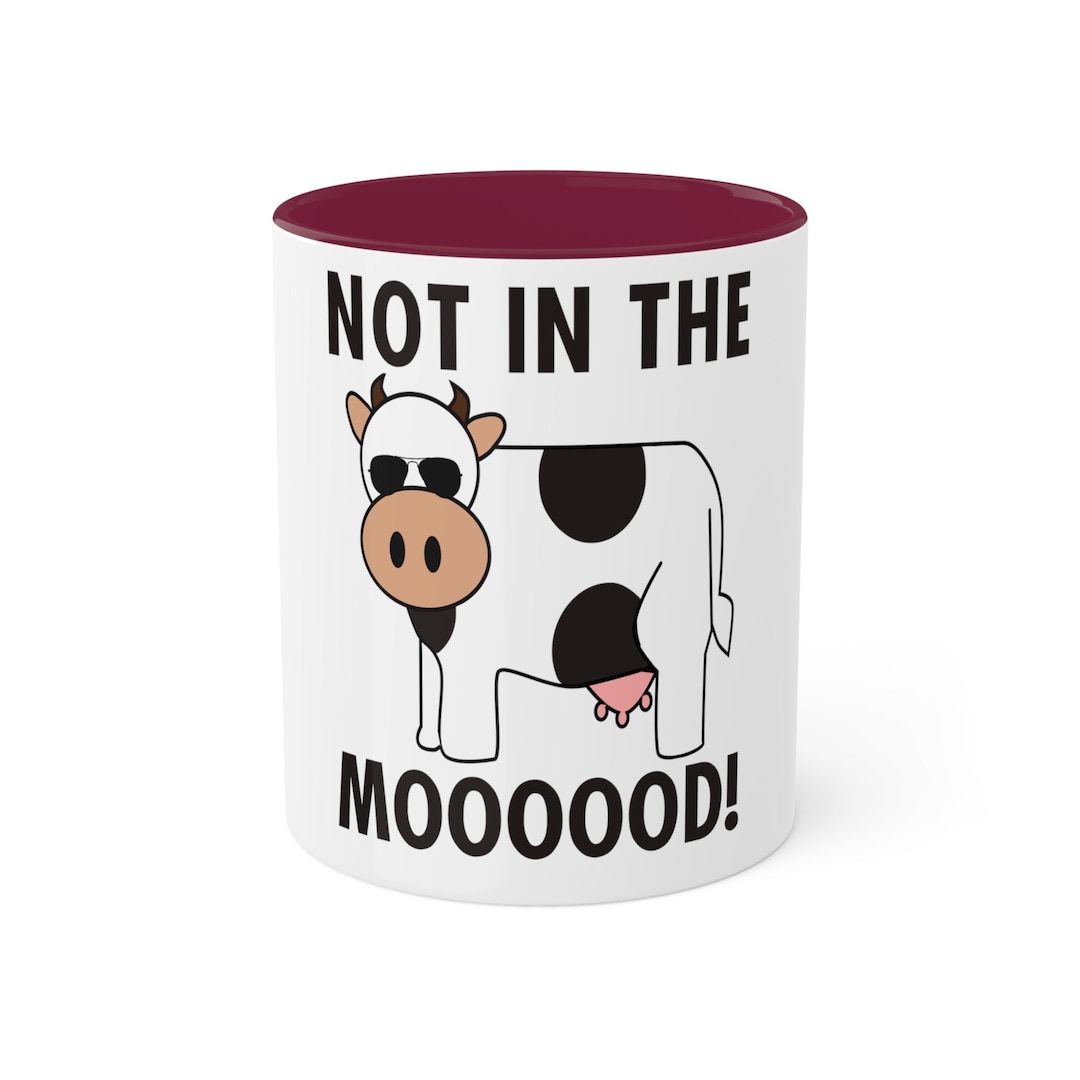 Colorful Cow Mugs, 11oz - Etsy