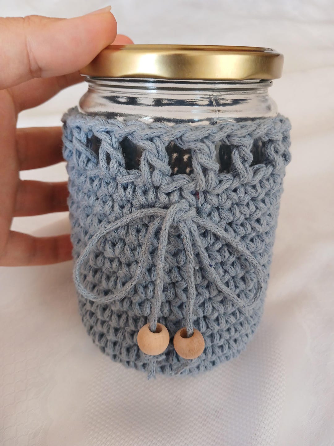 Jar Cover Pattern, Pdf Pattern, Jar Cover Pdf, Pdf Crochet, Crochet ...