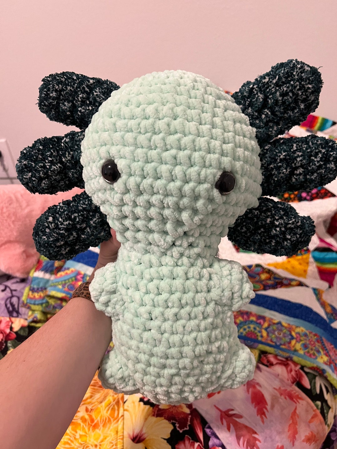 Jumbo Axolotl Plushie - Etsy