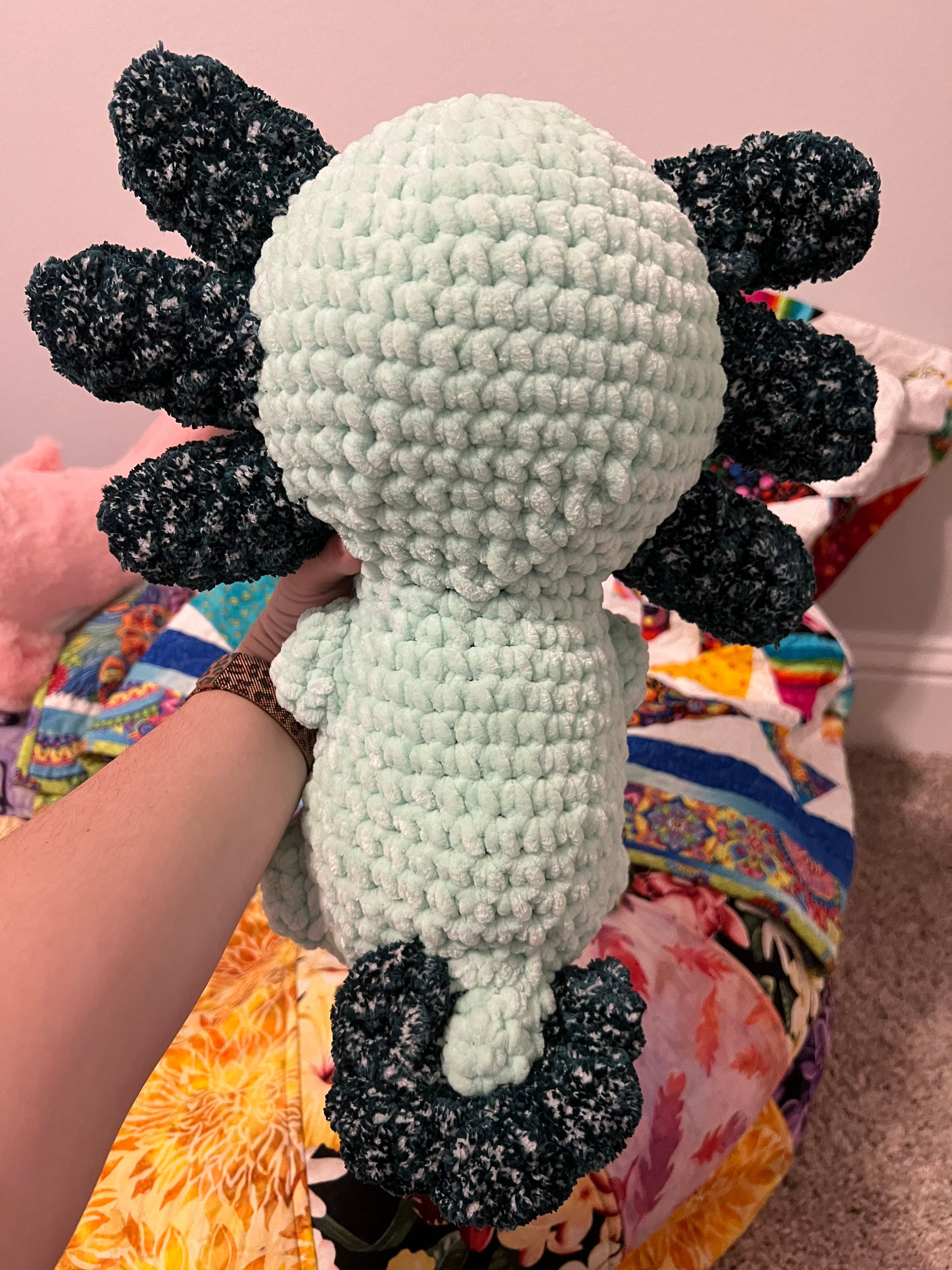 Jumbo Axolotl Plushie - Etsy