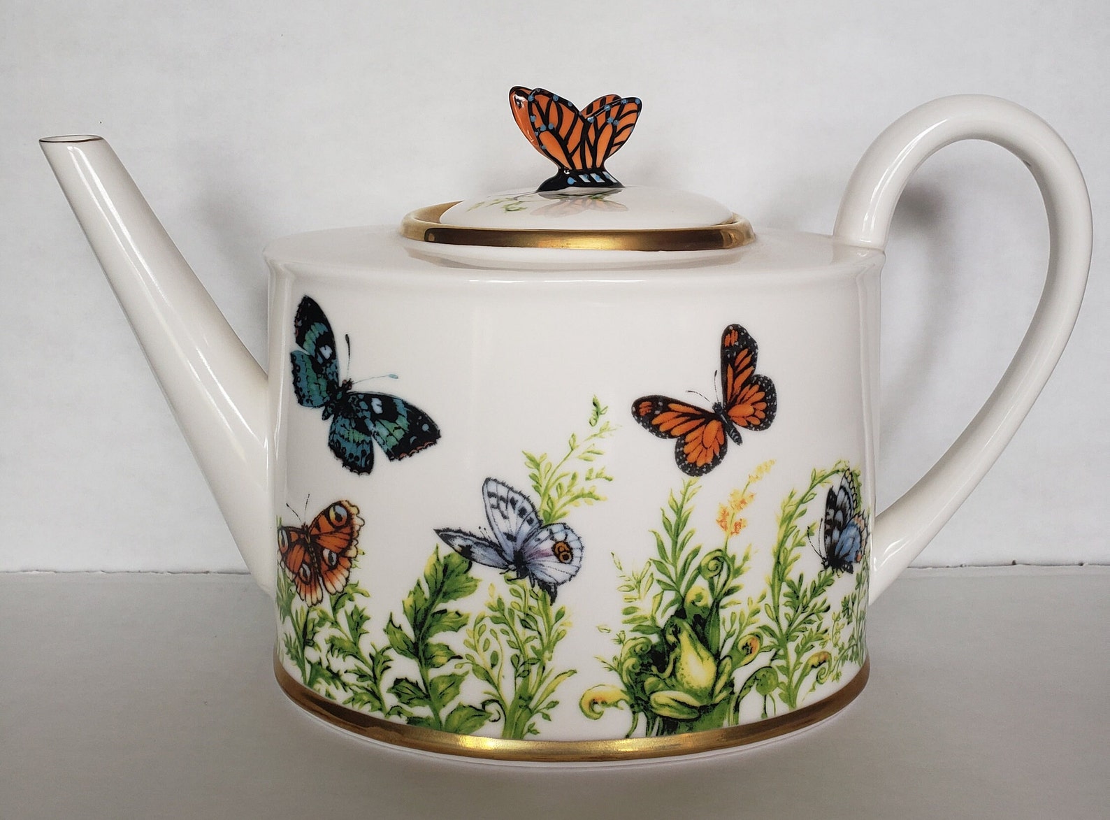 Burton & Burton Wings of Grace Teapot - Etsy