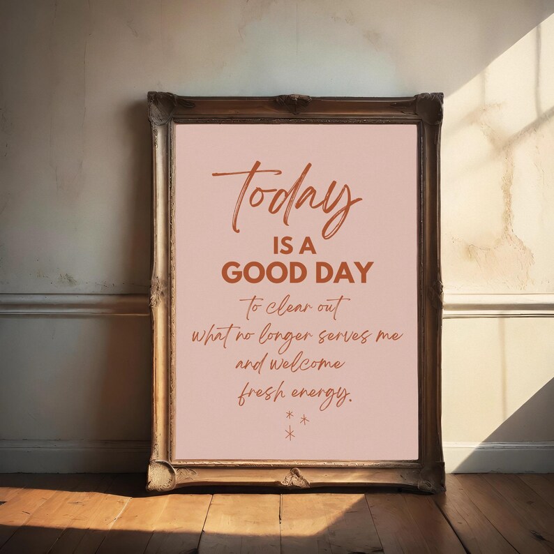 Motivational Poster Digital Download Minimalist Illustration for ...