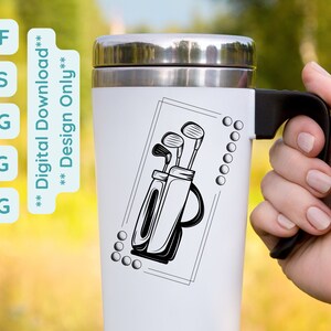 Golf SVG Sports Gift for Golfers Svg Golf Sublimation Design for Cricut Golf Clubs Svg Golf ...