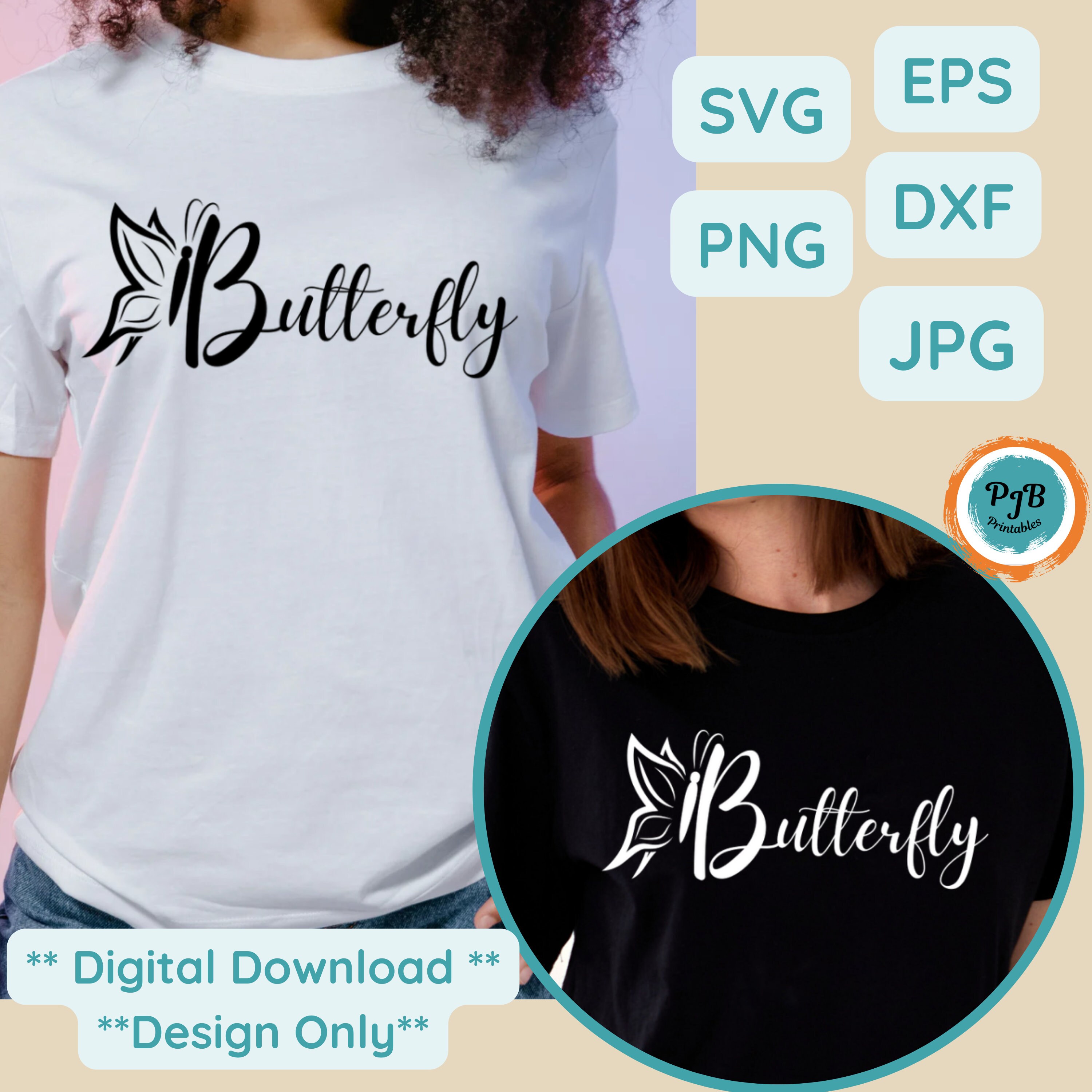 Butterfly SVG Nature PNG Butterflies Svg Insect Gifts Ideas for Women ...