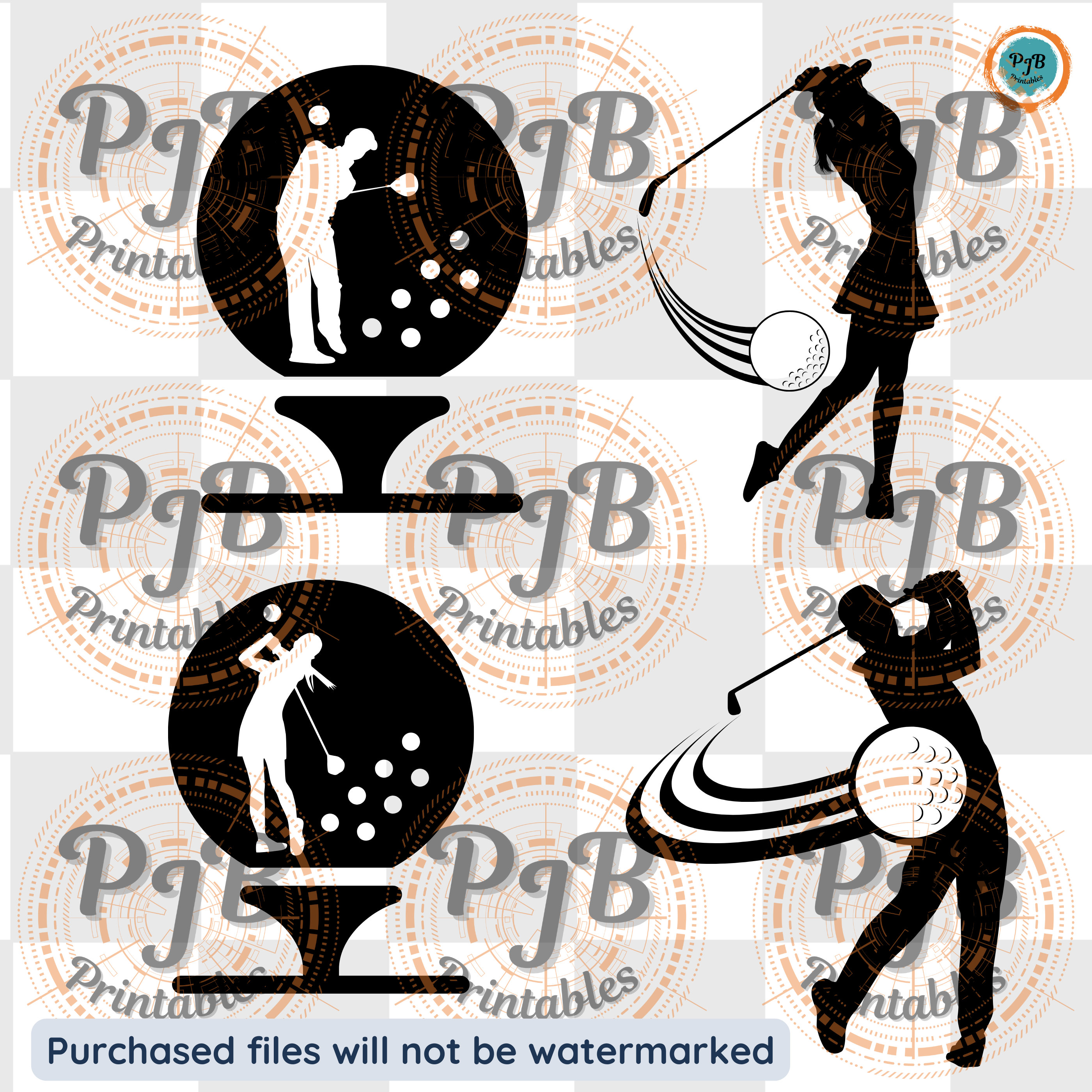 Golfing SVG Bundle Svg Sports Gift for Golfer Svg Golf Sublimation ...