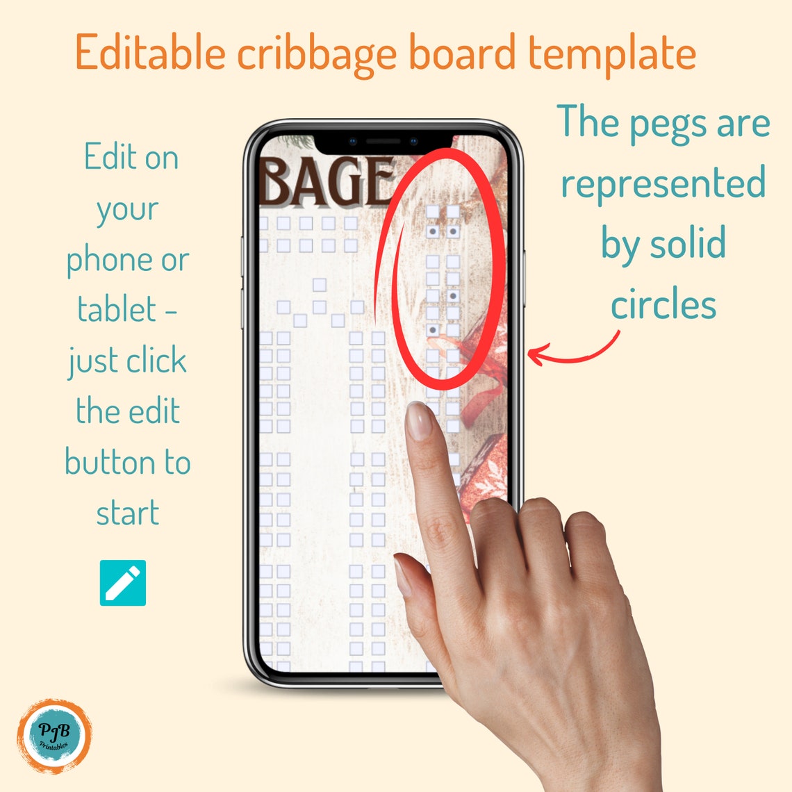 Travel Cribbage Board Game Gifts Unique Cribbage Board Editable ...