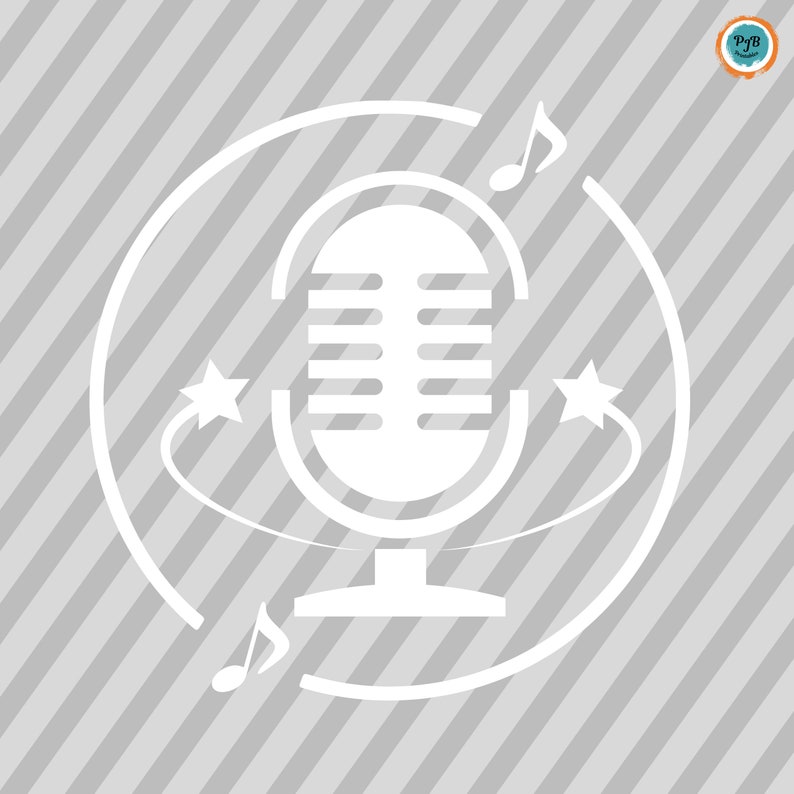 Vintage Microphone SVG Music PNG Cricut Music Lover Gift Music ...