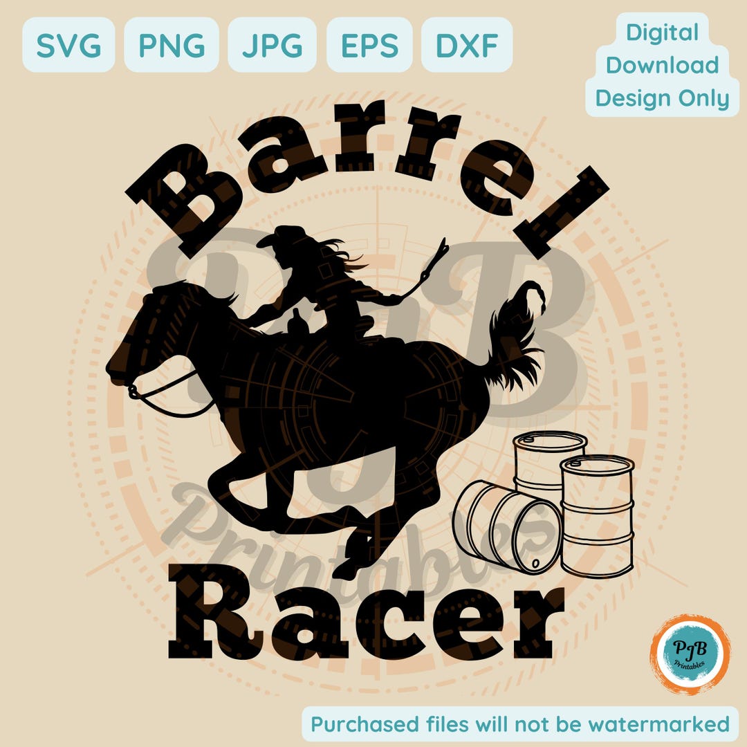 Barrel Racing SVG Cricut Cowgirl Rodeo PNG Western Cowgirl Horse Svg ...