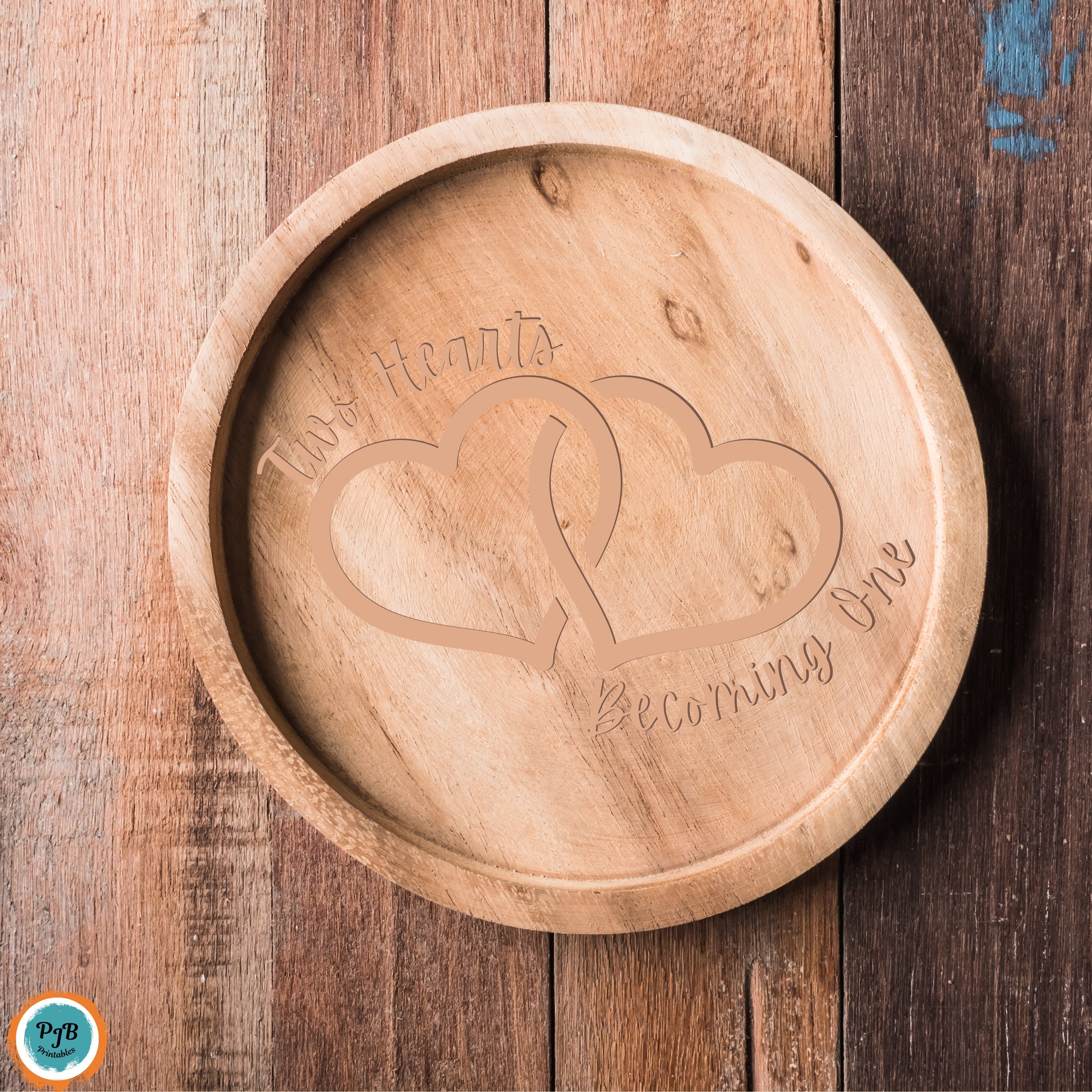 Wedding Hearts SVG File for Cnc Sign Template PNG for Sublimation Two ...