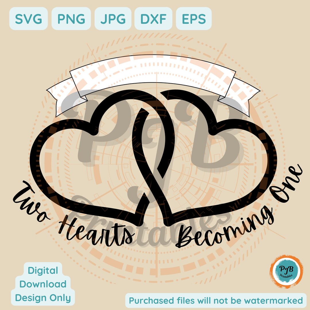 Wedding Hearts SVG File for Cnc Sign Template PNG for Sublimation ...