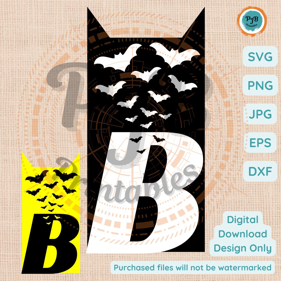 Bat SVG Halloween PNG File for Cricut Design Sublimation Shirt Template ...