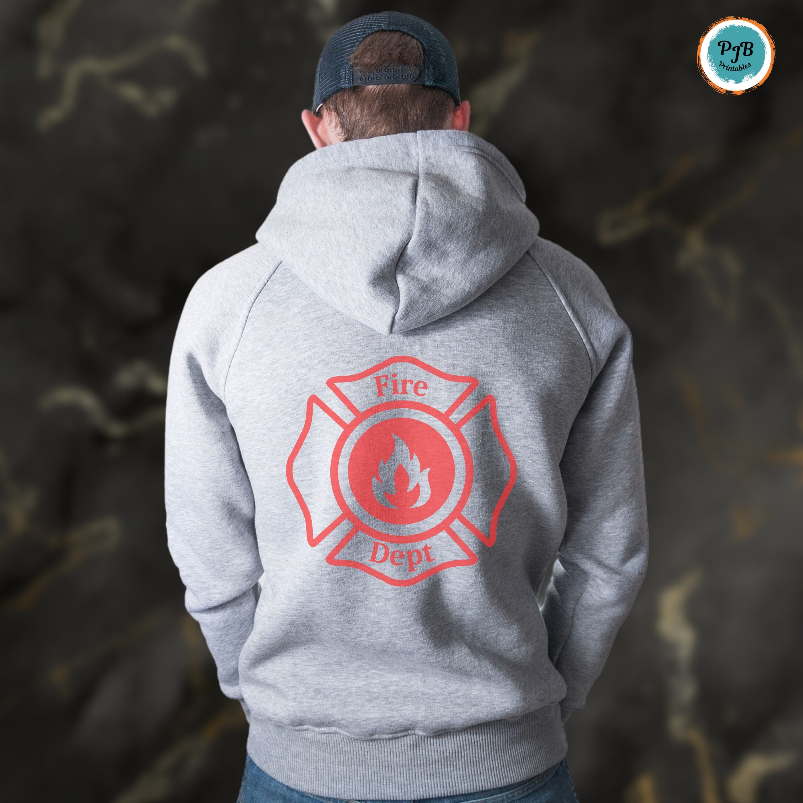 Firefighter SVG Fire Emblem Svg American Firefighter Gift Ideas First ...