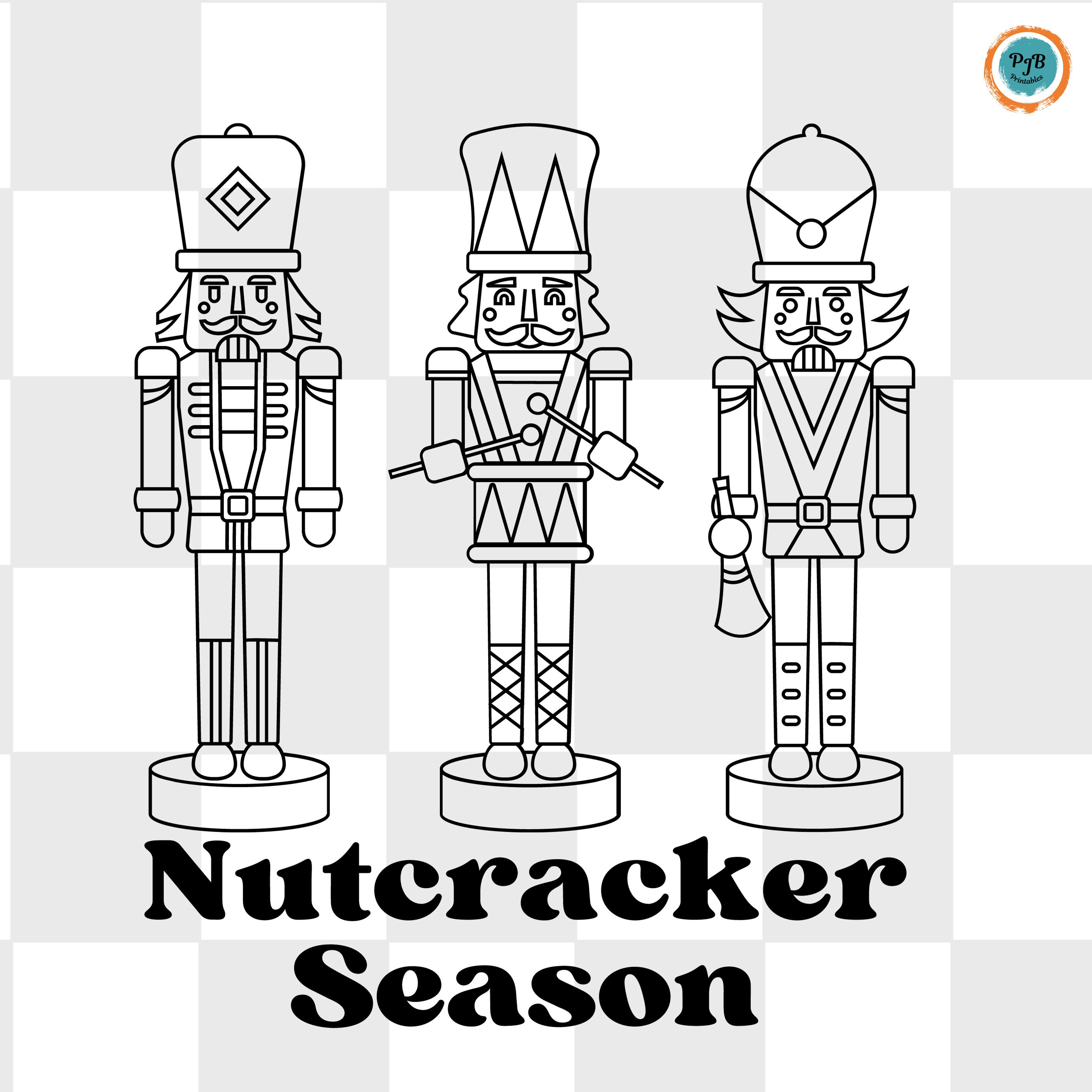 Nutcracker SVG Toy Soldier Svg Nutcracker Season PNG Christmas Words ...