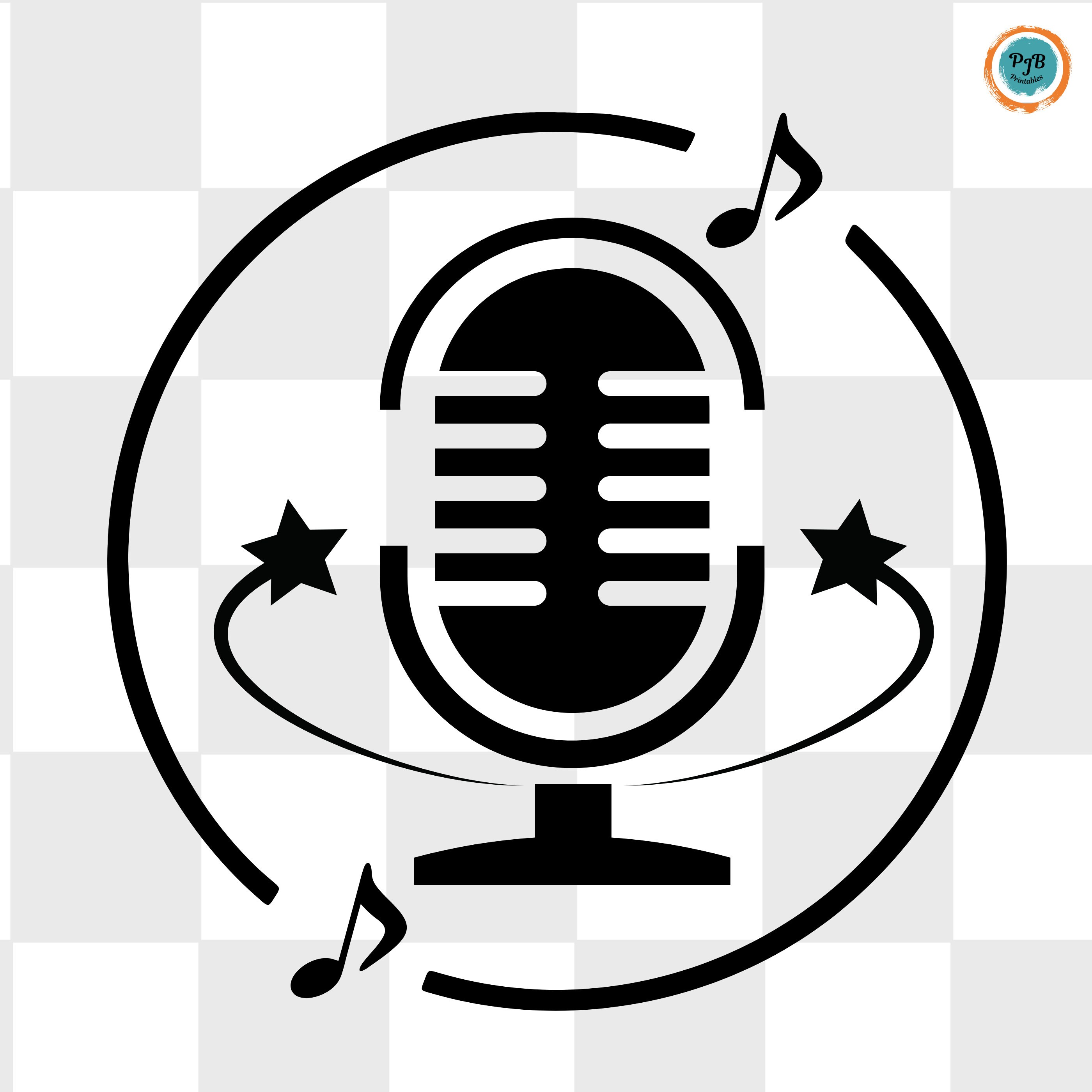 Vintage Microphone SVG Music PNG Cricut Music Lover Gift Music ...
