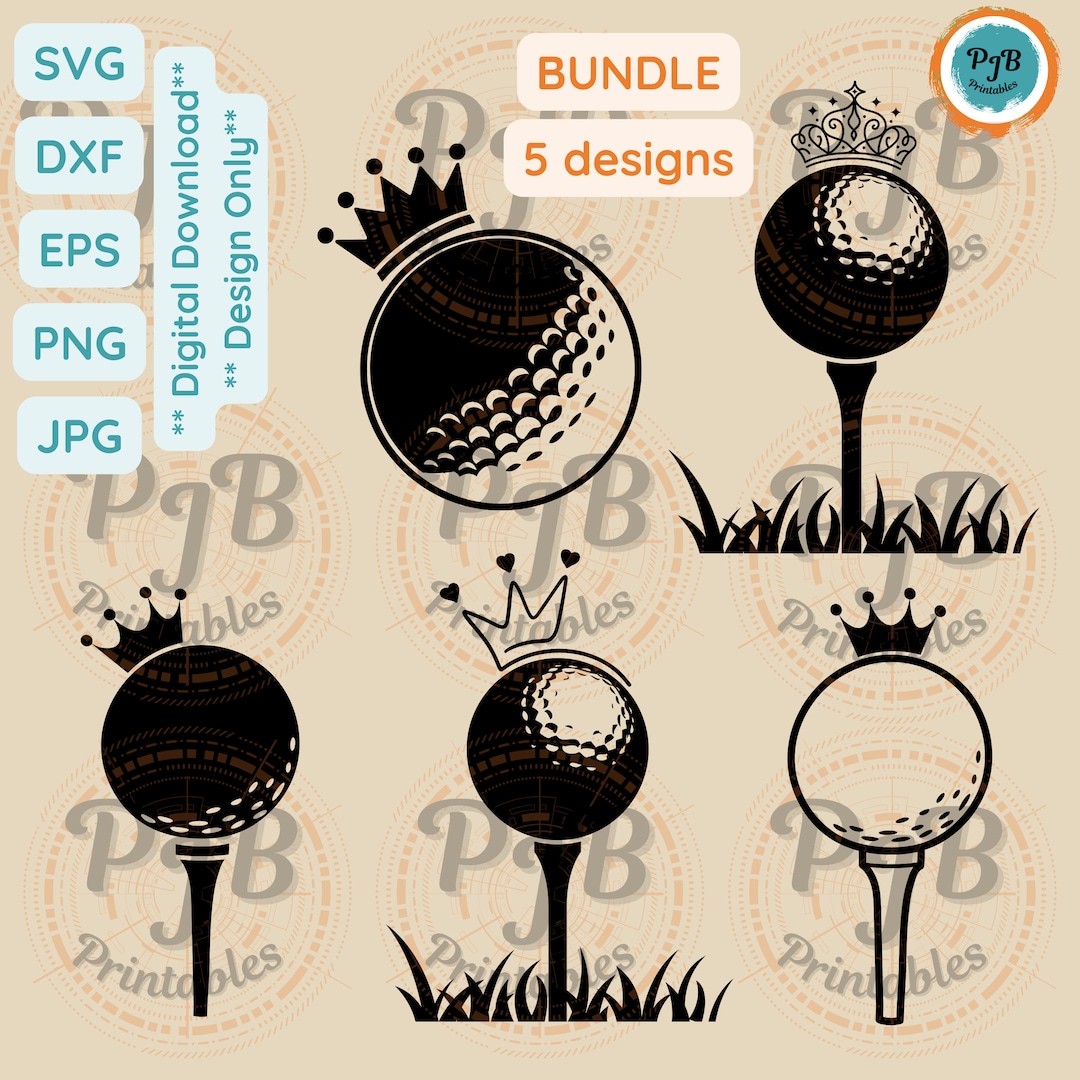 Golfing SVG Bundle Svg Sports Gift for Golfer Svg Golf Sublimation ...
