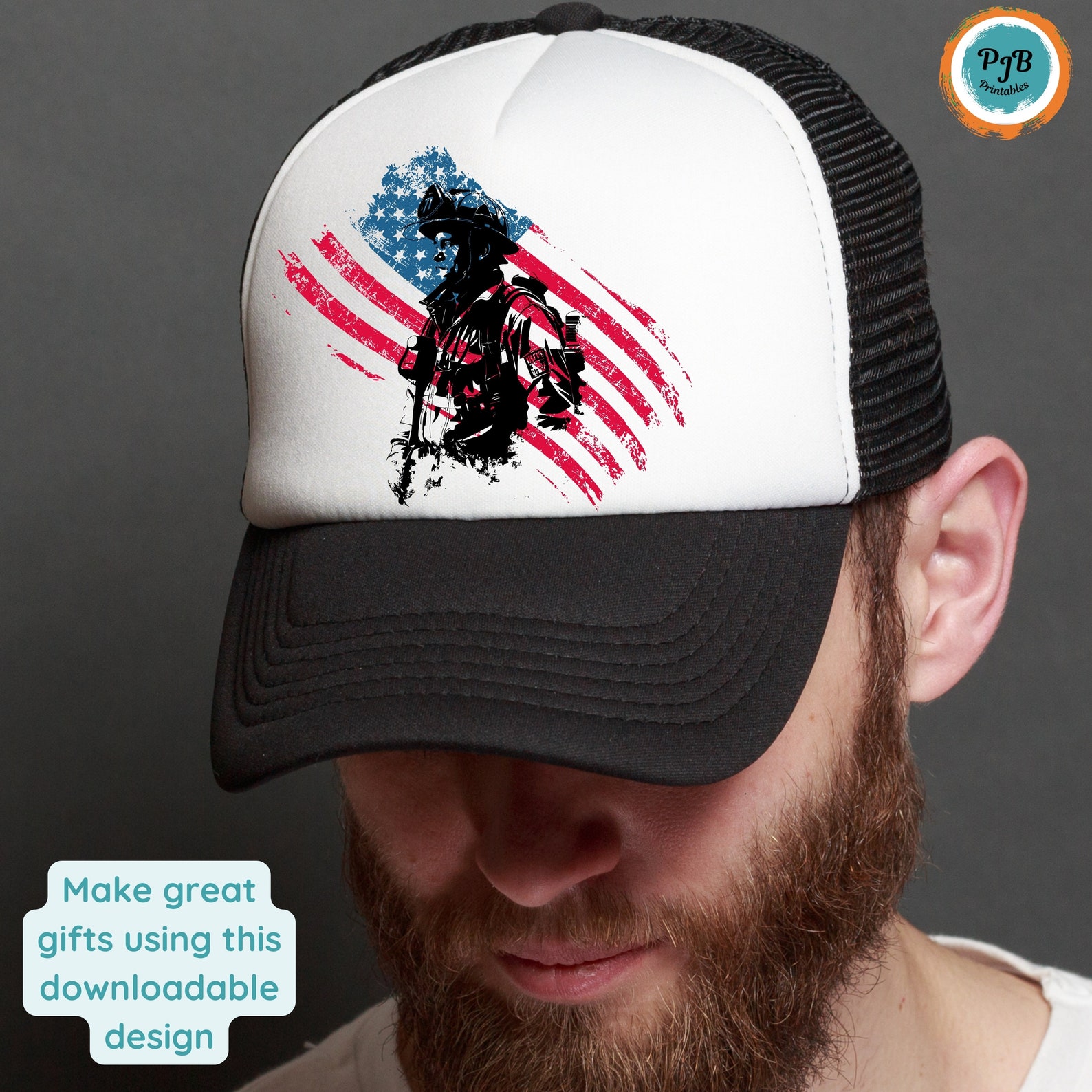 Firefighter SVG Firefigher Flag Svg American Firefighter Gift Ideas ...