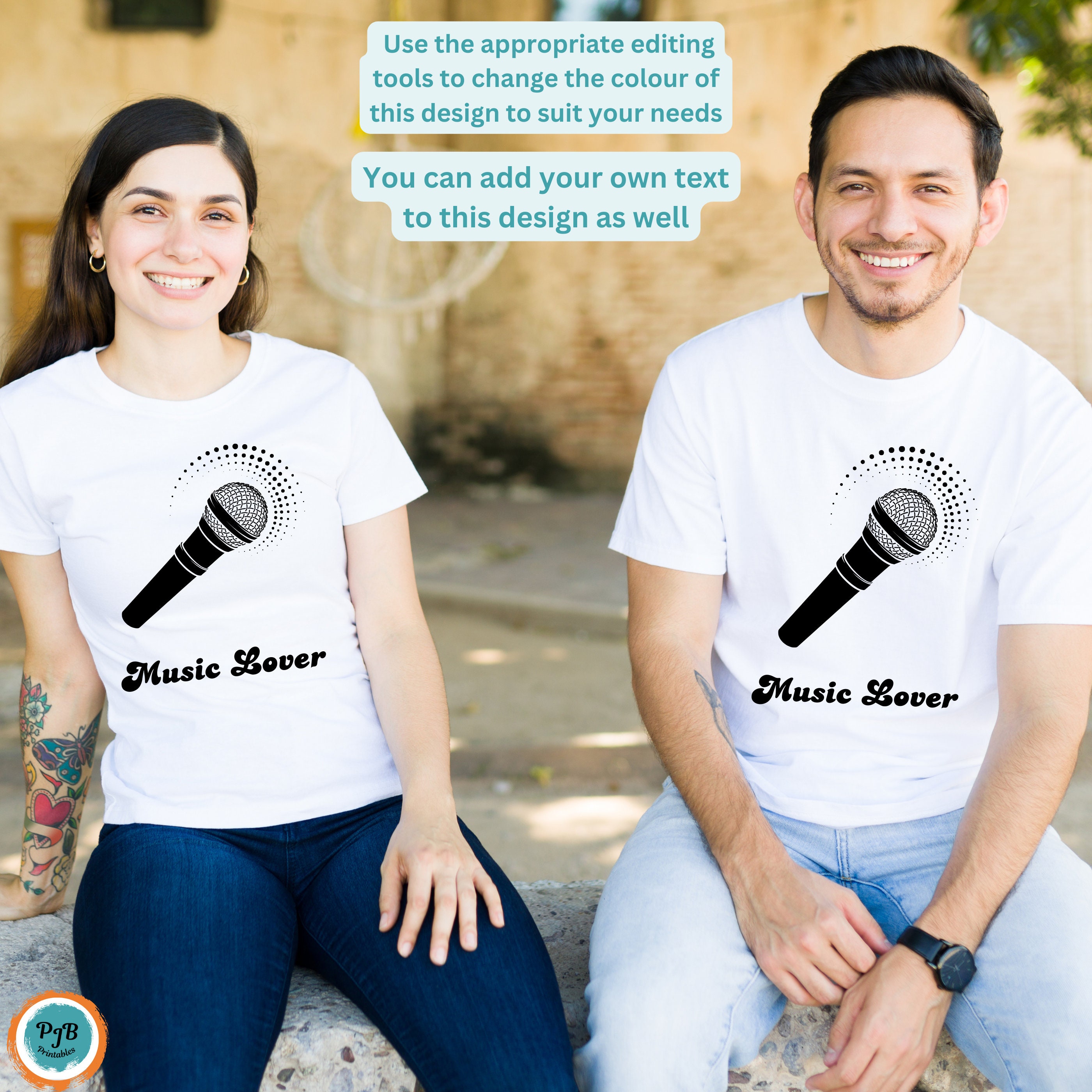 Microphone SVG Music PNG Cricut Music Lover Gift of Sound Waves Svg ...