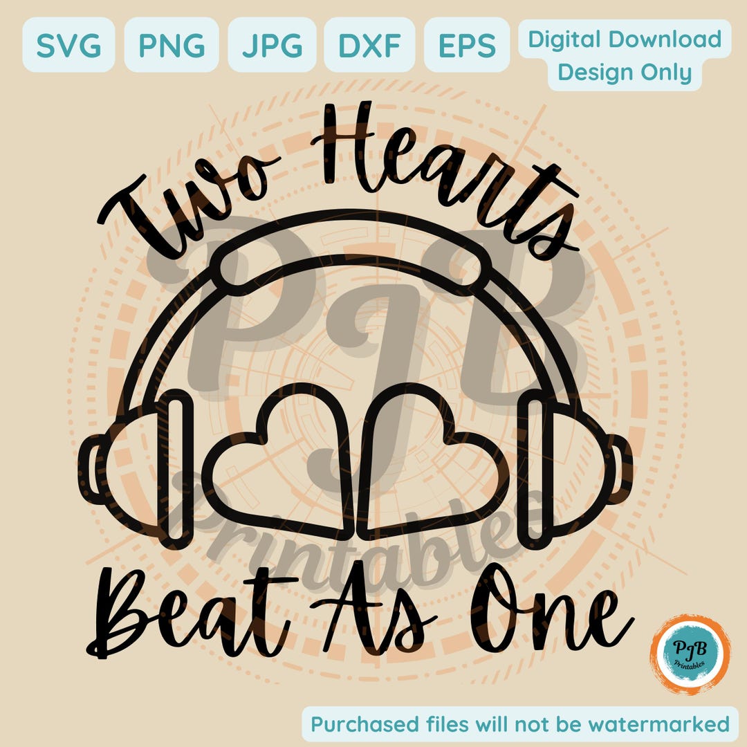 Wedding Hearts SVG File for Cnc Sign Template PNG for Sublimation Two ...