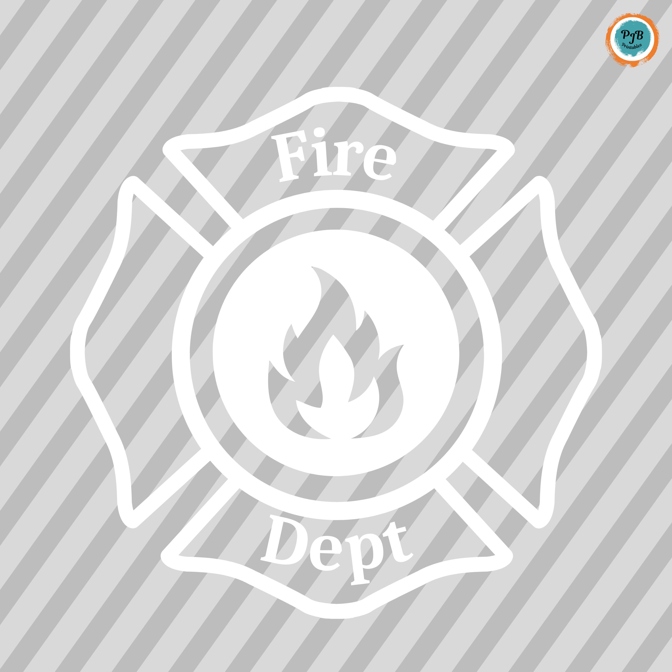 Firefighter SVG Fire Emblem Svg American Firefighter Gift Ideas First ...