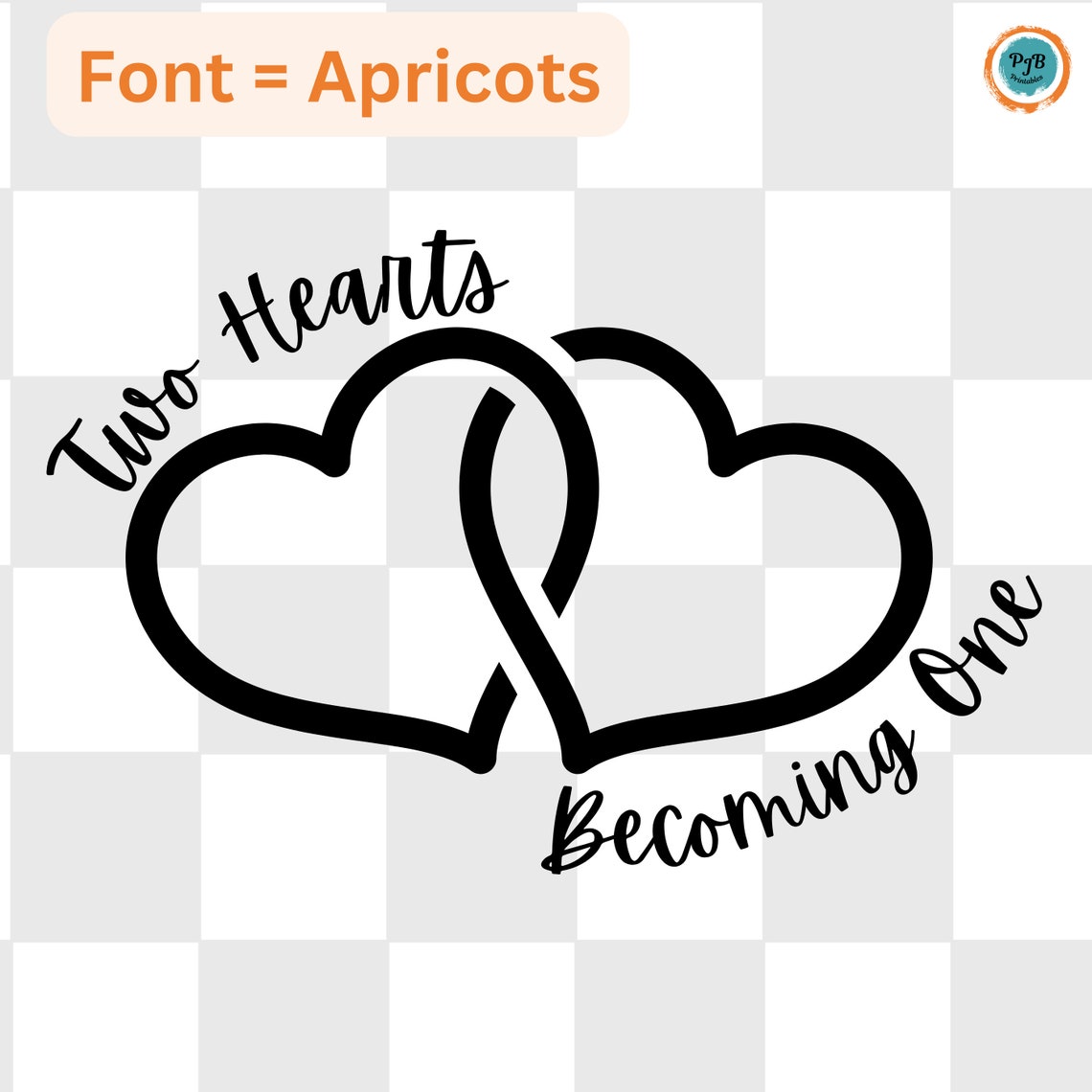 Wedding Hearts SVG File for Cnc Sign Template PNG for Sublimation Two ...