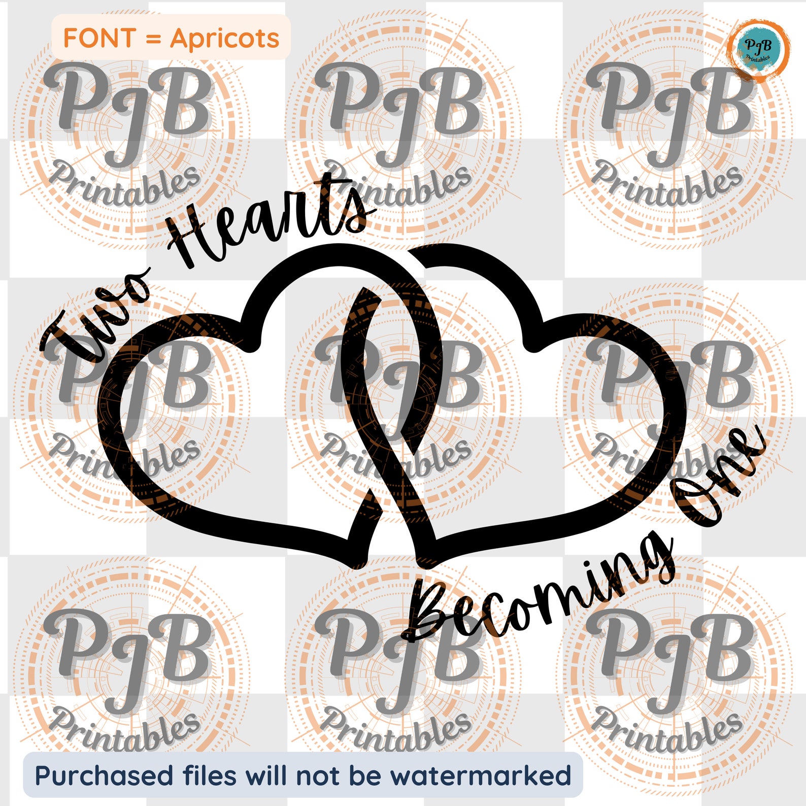 Wedding Hearts SVG File for Cnc Sign Template PNG for Sublimation Two ...