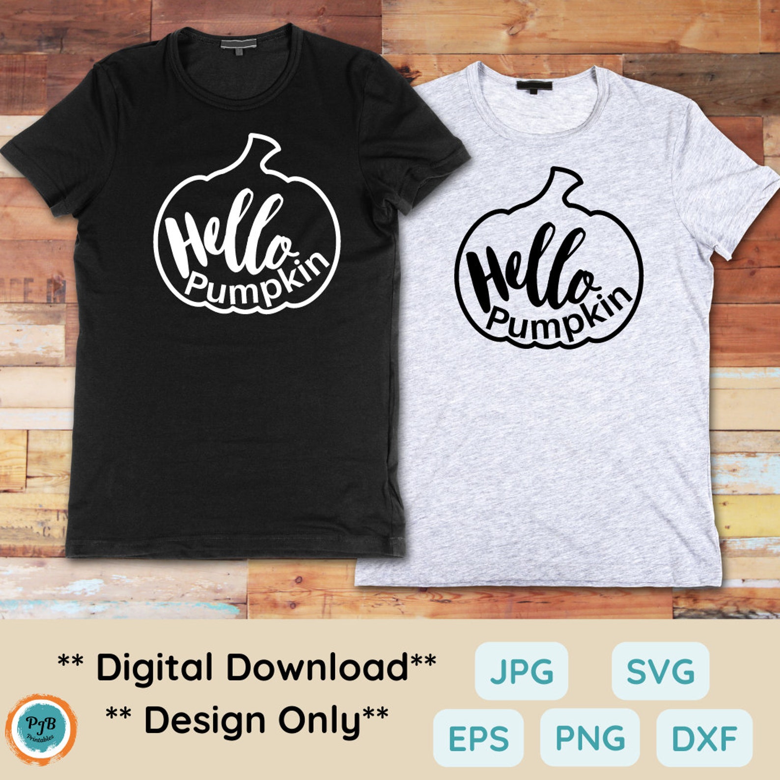 Hello Pumpkin Svg Outline Png Cricut Clipart Svg Sublimation Designs ...