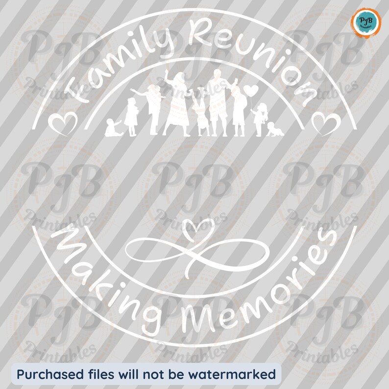 Family Reunion SVG Making Memories Svg Split Monogram Svg Family ...