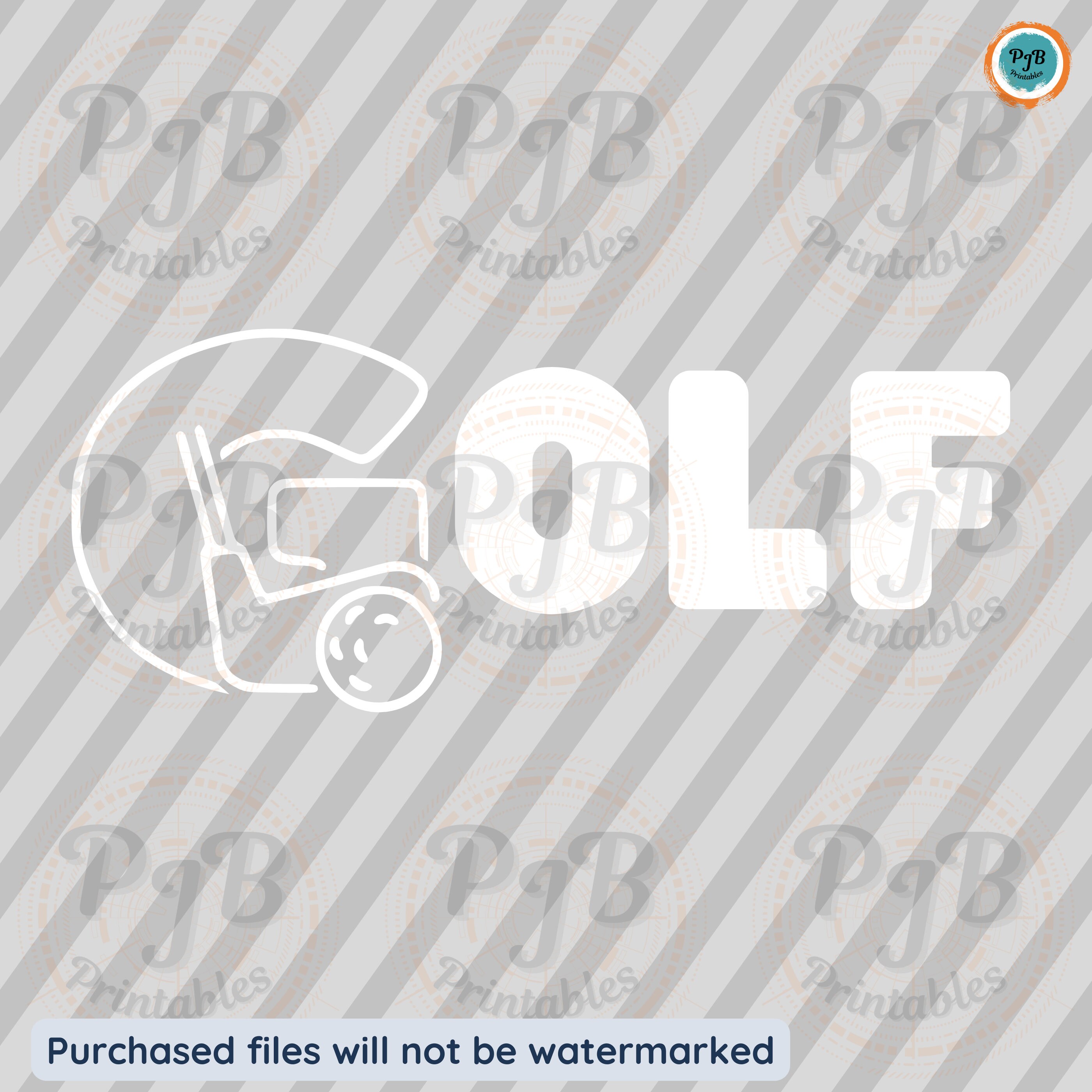 Golf SVG Sports Gift for Golfers Svg Golf Sublimation Design for Cricut ...