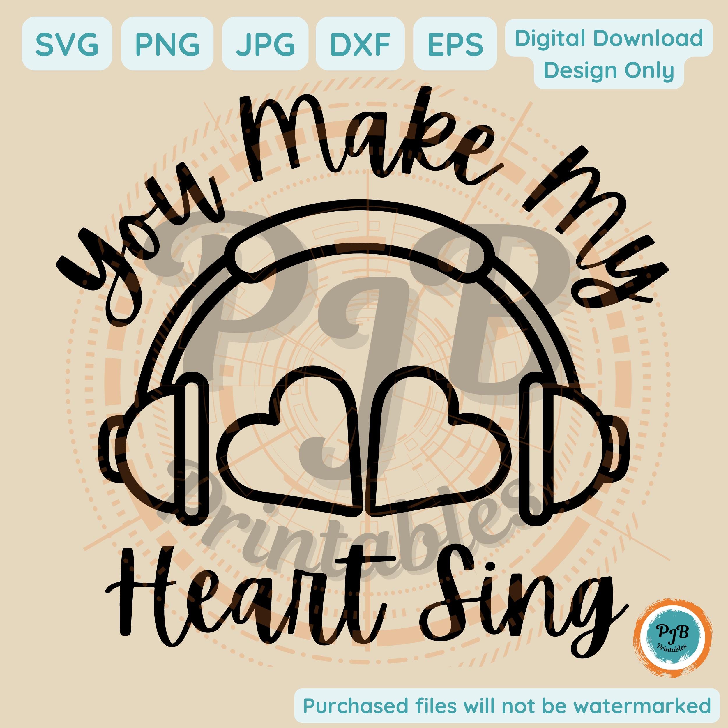 Wedding Hearts SVG File for Cnc Sign Template PNG for Sublimation Two ...