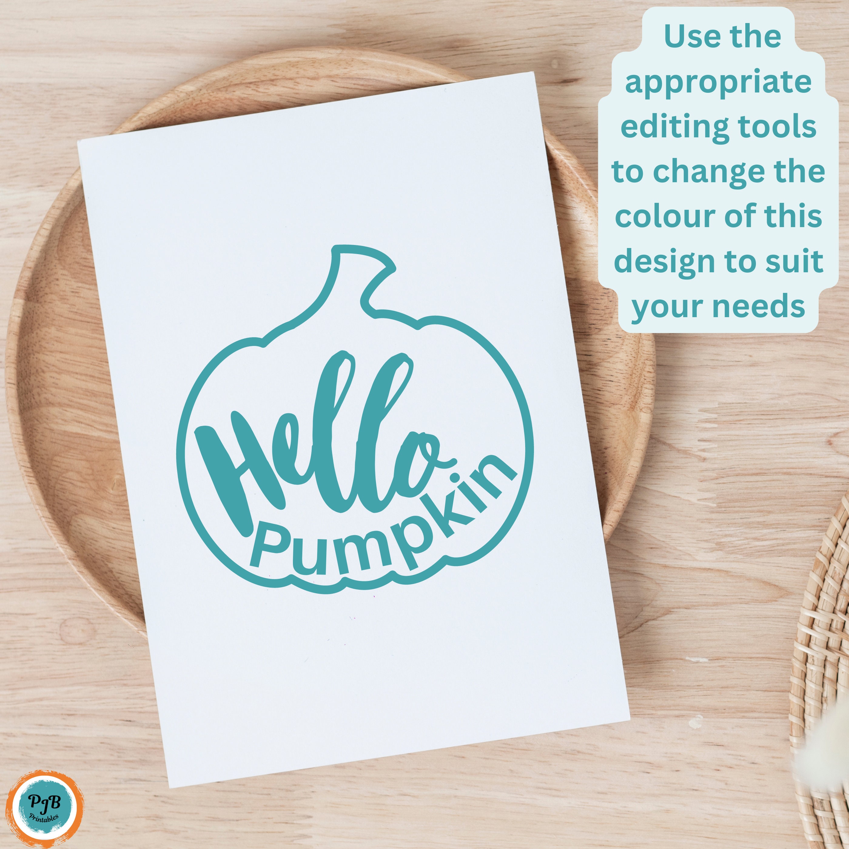 Hello Pumpkin Svg Outline Png Cricut Clipart Svg Sublimation Designs ...